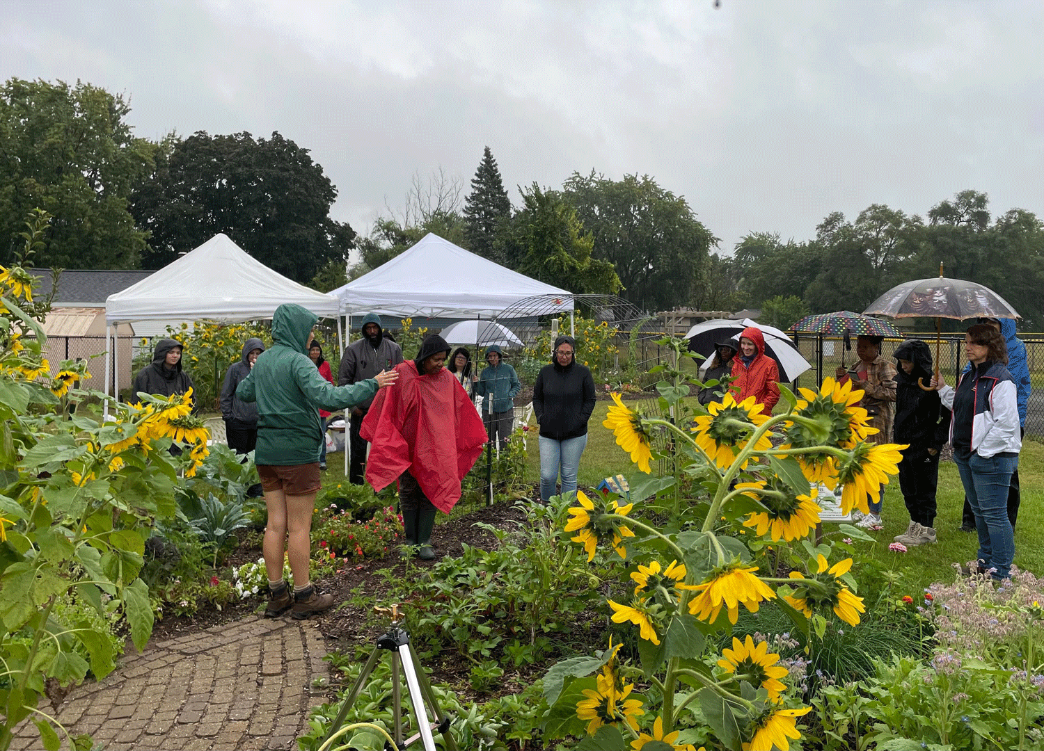 MSU Students Tour H.O.P.E. Gardens - HOPE Gardens